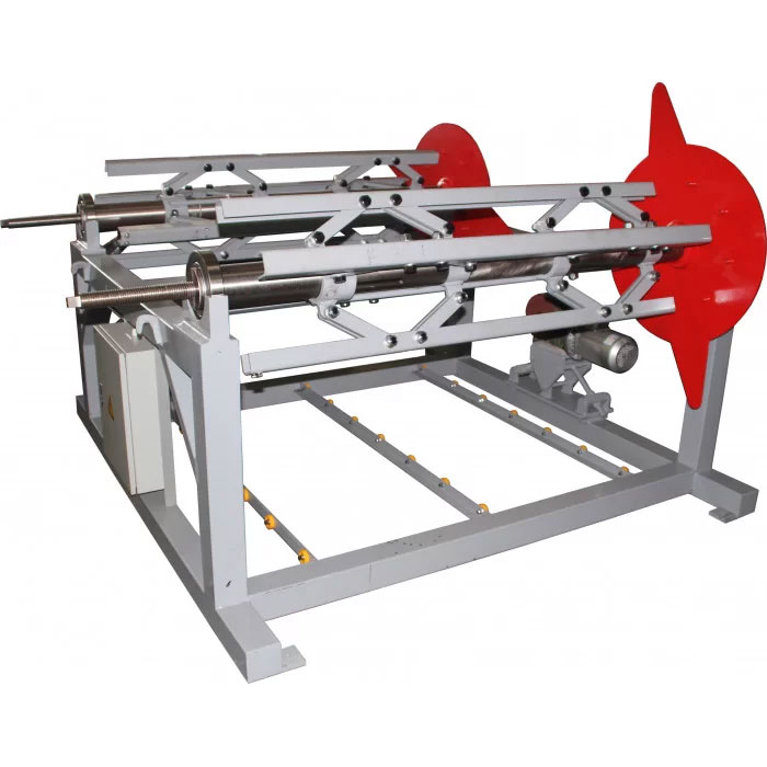 5' Motorized Double Decoiler - NorthEastMetalSupplies