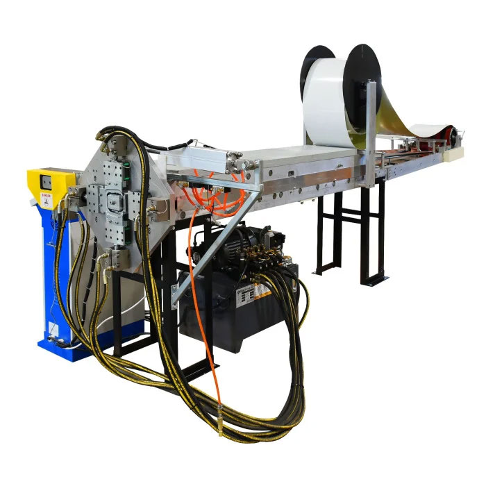 Automatic Downspout Elbow Machine - NorthEastMetalSupplies