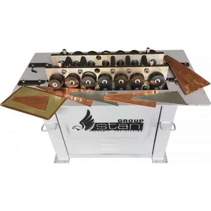 Hemming flange edge forming machine - NorthEastMetalSupplies