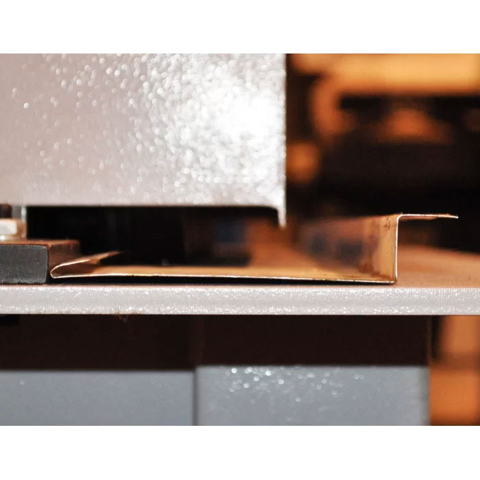 Hemming flange edge forming machine - NorthEastMetalSupplies