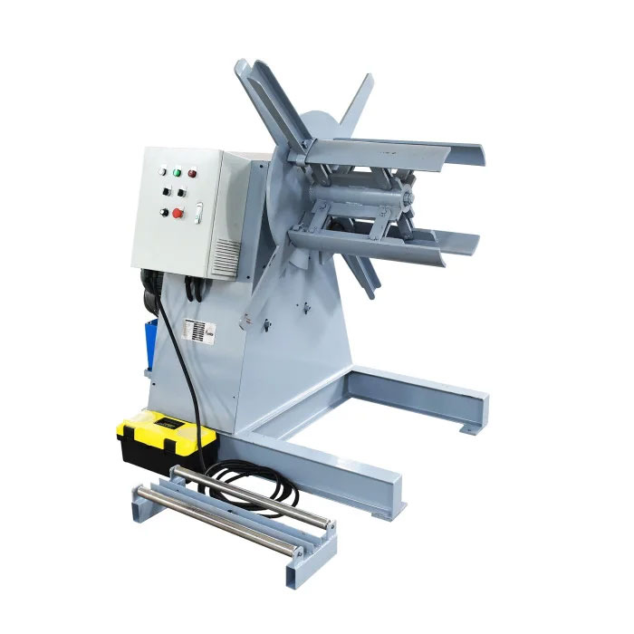 Hydraulic decoiler 6000lbs - NorthEastMetalSupplies