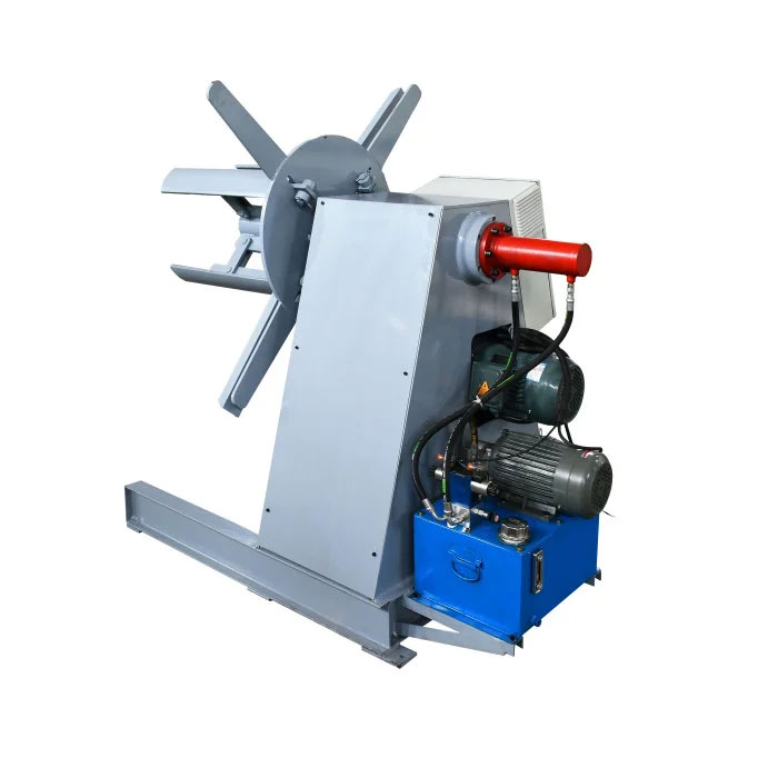 Hydraulic decoiler 6000lbs - NorthEastMetalSupplies