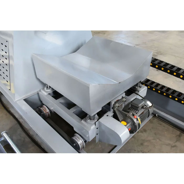 Hydraulic decoiler with loading cart 10k lbs - NorthEastMetalSupplies