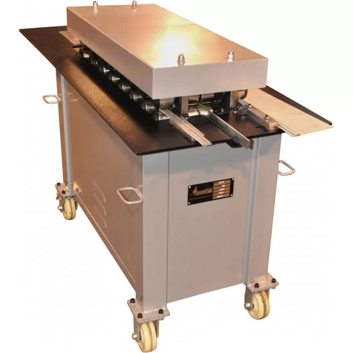 S-cleat C-drive locking pin Pittsburgh and Seam Lock Forming Machine ...